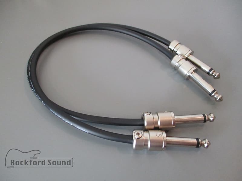 2 Pack | 12 inch | Mogami W2319 Patch Cables, | Reverb