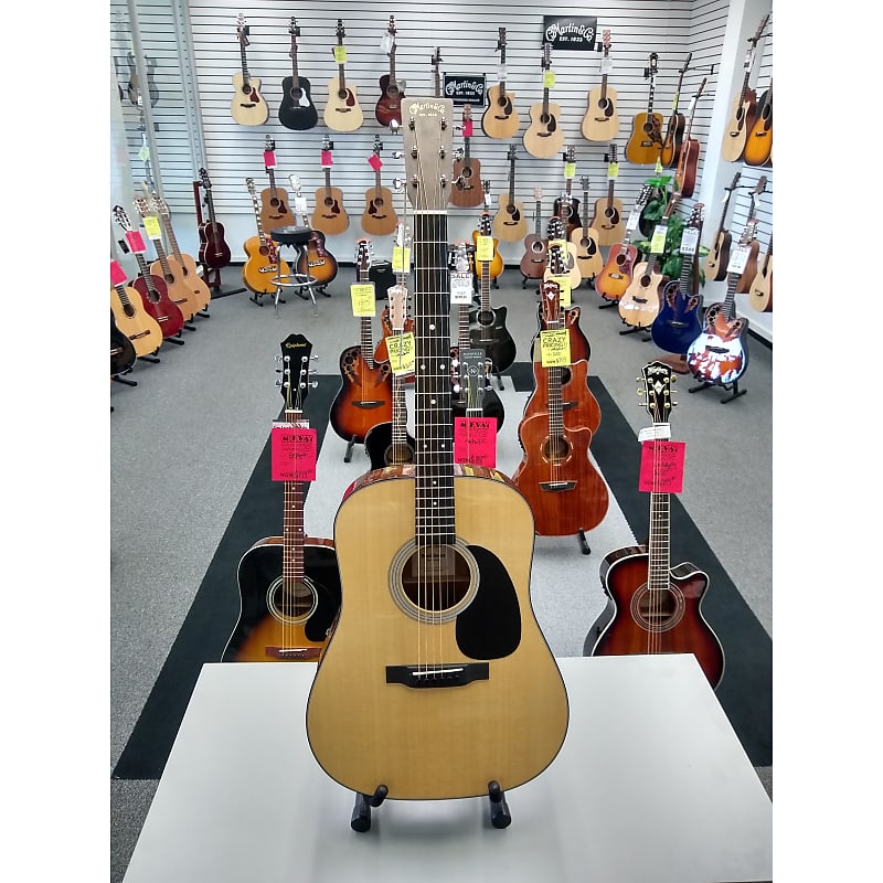 Martin D12E Sitka W/Sapele Dreadnought Guitar | Reverb