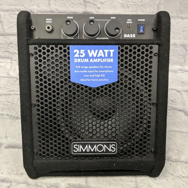 Simmons DA-25 Electronic Drum Combo Amp | Reverb