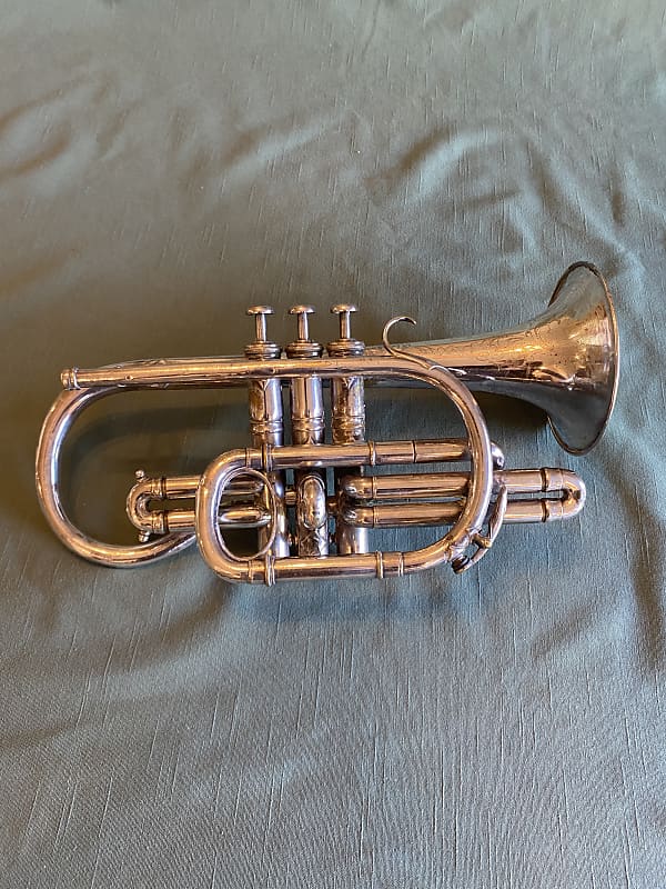 Besson & Co Cornet - Silver | Reverb