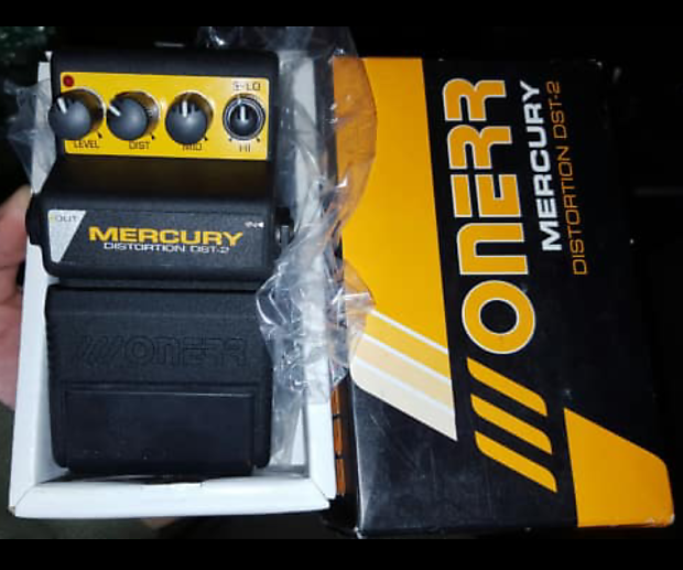 Onerr Mercury dst-2 distortion Pedal Made In Brazil Well | Reverb