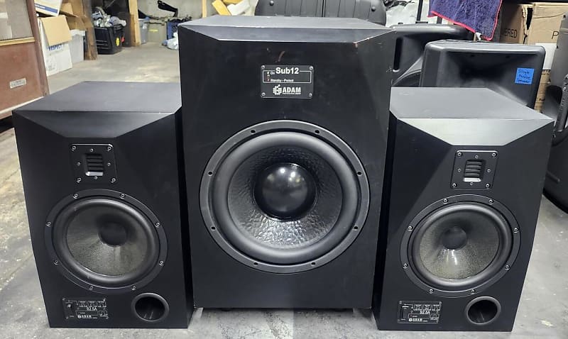 Adam S2.5A and Sub12 Studio Monitor Set | Reverb