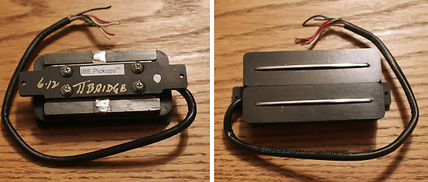 Barden Two Tone Humbucker Bridge Black | Reverb