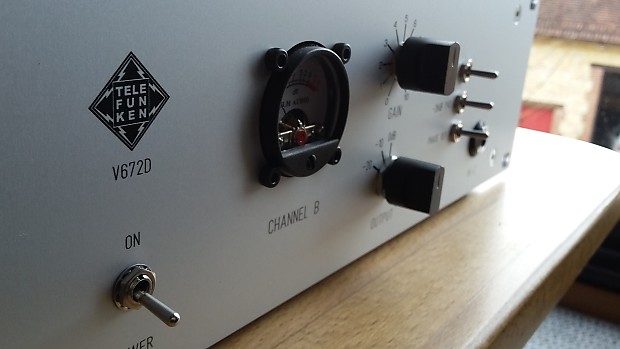 Telefunken V672D Mic Preamp Rack | Reverb