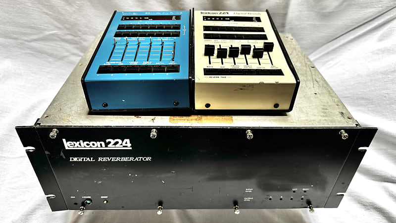 Lexicon 224 Digital Reverberator with remote | Reverb