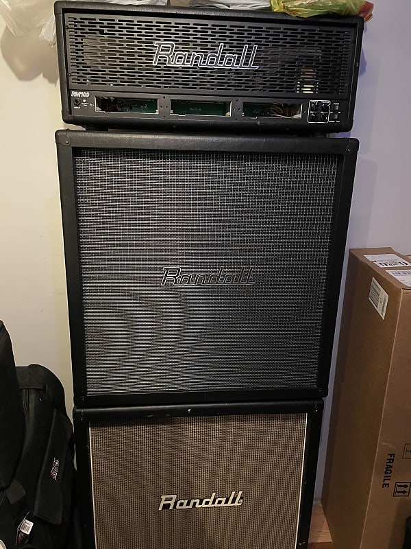 Randall Model R412 Stereo Unloaded (No Speakers) 2007 Black | Reverb