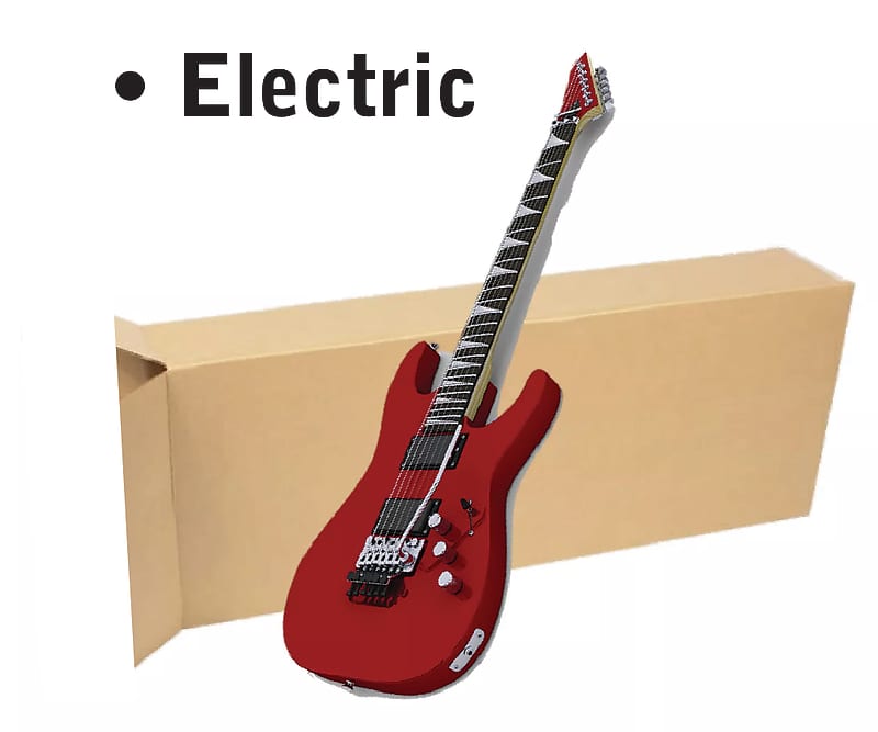 3- Pack Boxes Guitar / Keyboard Shipping Box Moving Storage | Reverb