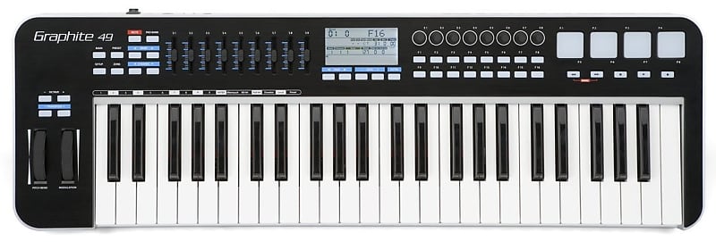 Samson Graphite 49 USB MIDI Keyboard Controller | Reverb