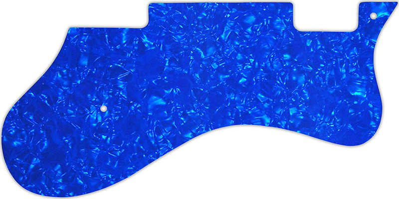 WD Custom Pickguard For Epiphone Riviera #28BU Blue | Reverb