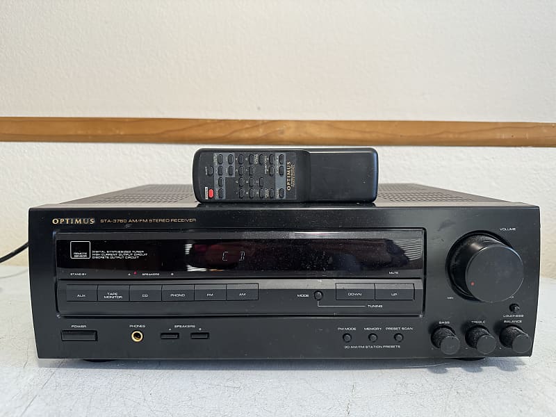 Optimus STA-3760 Receiver HiFi Stereo Audiophile Vintage 2 | Reverb