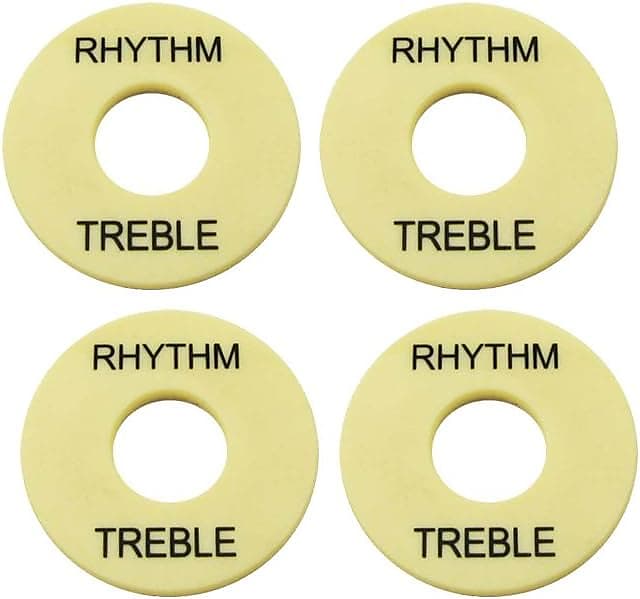 Guitar Toggle Switch Washer Rhythm Treble Ring Plate for | Reverb