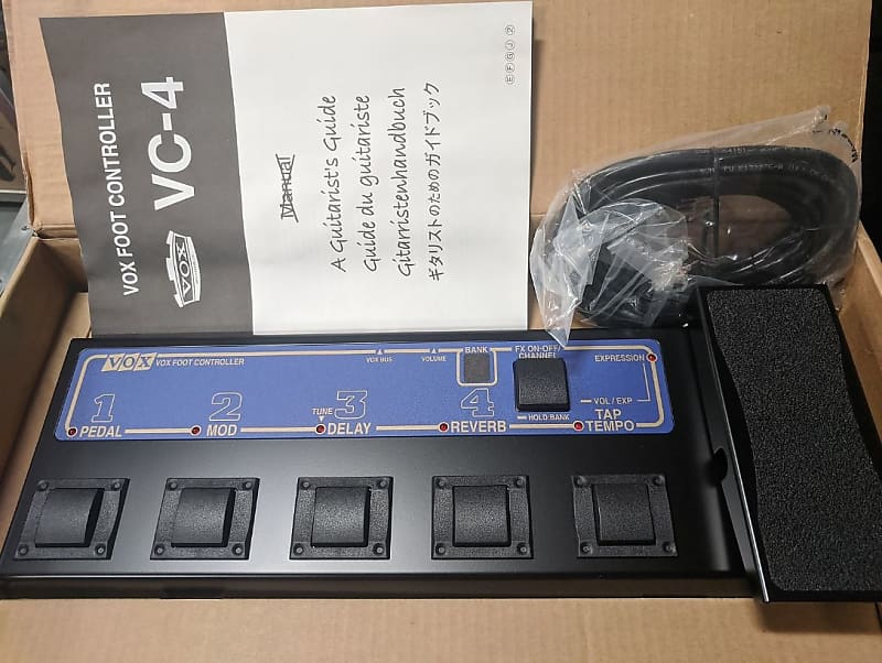 Vox VC4 Foot Controller - Black | Reverb