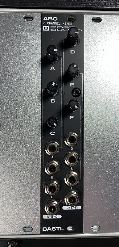 BASTL Instruments ABC Simple 6-Channel Signal Mixer | Reverb