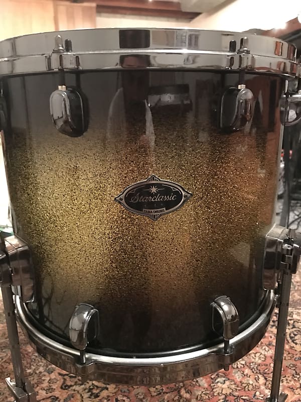Tama Starclassic Birch/Bubinga 14x12 floor tom Egyptian Night | Reverb