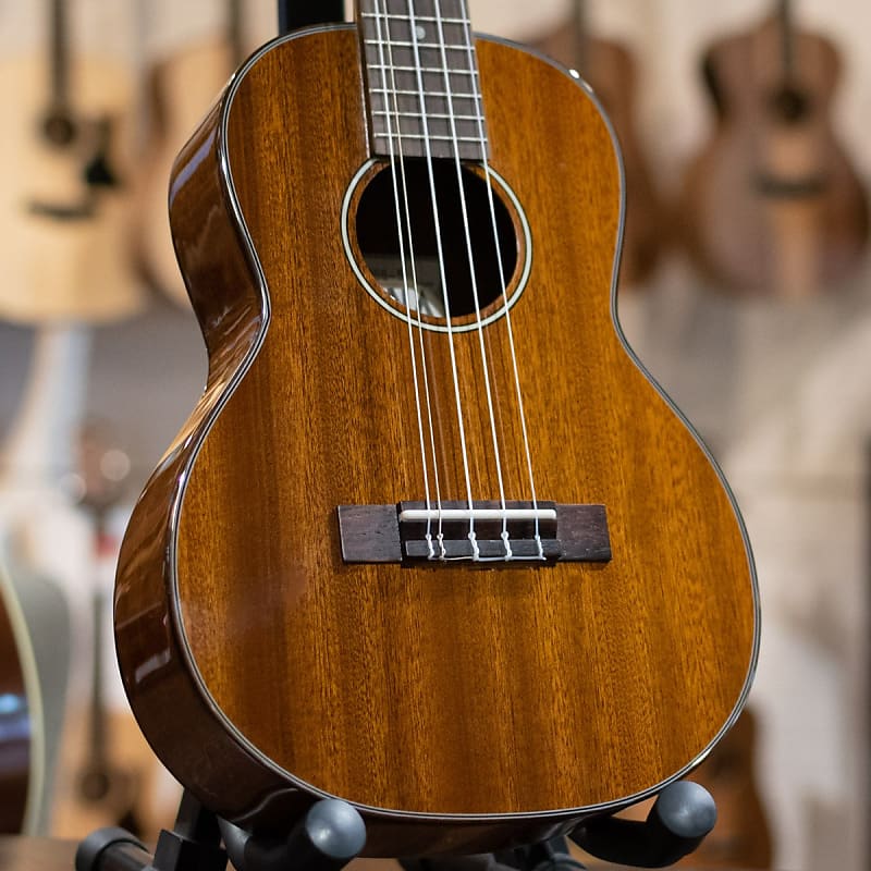 Ohana TK-35G-5 All-Solid Mahogany 5-String Tenor Ukulele - | Reverb