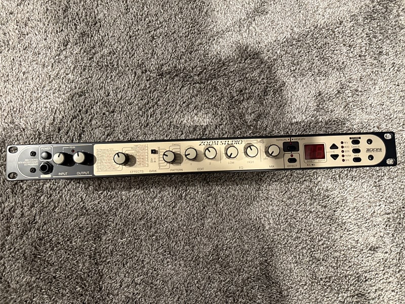 Zoom 1204 Rack Mounted Effect Module | Reverb