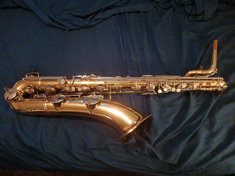Conn Baritone Saxophone with neck and soft case | Reverb