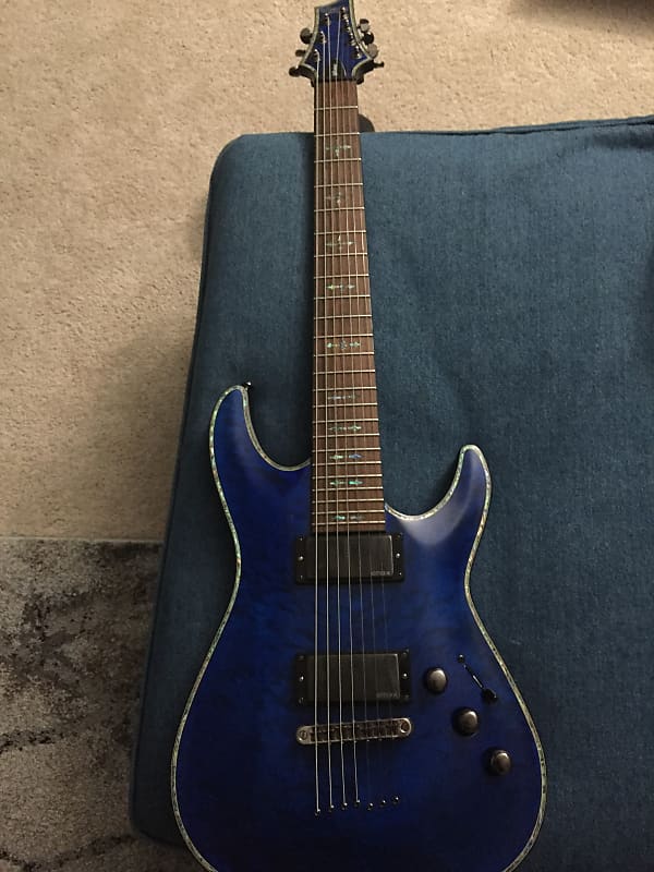 Schecter Hellraiser C-7 7-string Guitar w/ EMG 707X pickups | Reverb