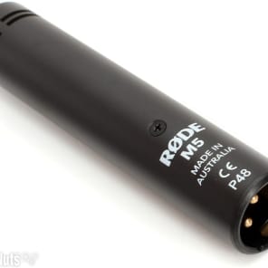 RODE M5 Small Diaphragm Cardioid Condenser Microphone Matched | Reverb
