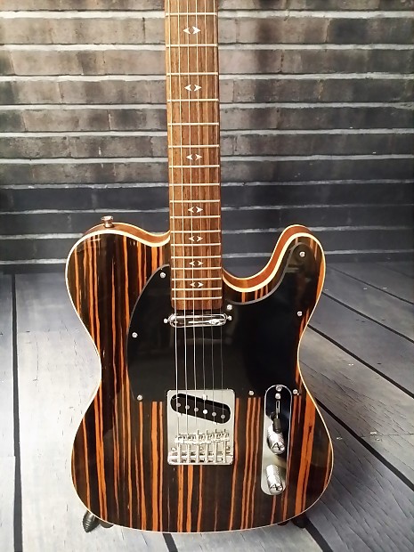 Custom Build Zebrawood Model T - Chocolate | Reverb