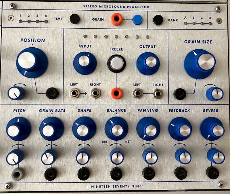 1979 modular Stereo Microsound Processor | Reverb