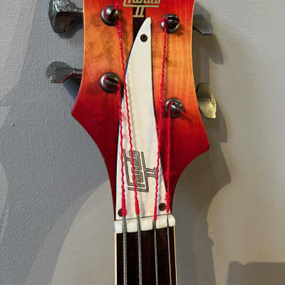 Vintage 1970s Hondo II HRB-2S Rickenbacker 4001 Fireglo | Reverb UK