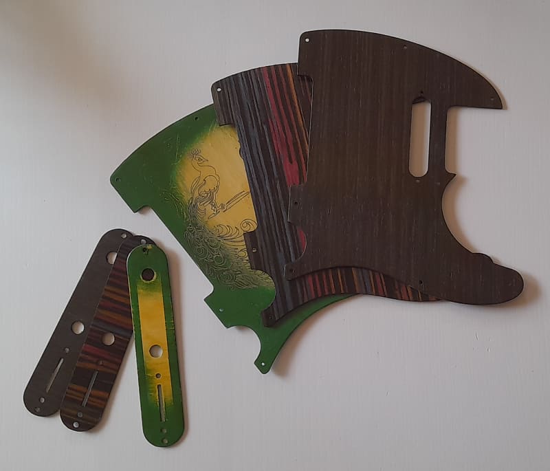 Pickguards Telecaster handcrafted | Reverb