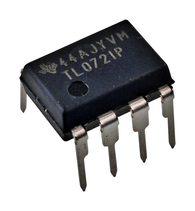 Texas Instruments TL072IP TL072 Low Noise JFET Dual Op-Amp | Reverb