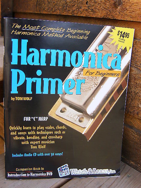 Harmonica Primer for beginners by Tom Wolf w/CD-instruction | Reverb