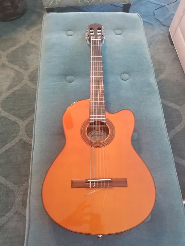 Samick SCT-450 ce Late 1990's Amber / Natural | Reverb