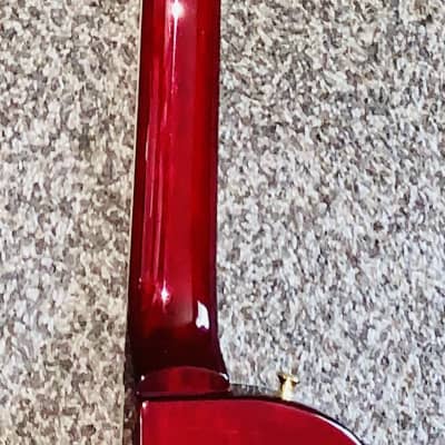 Fernandes Ravelle Elite Cherry Sunburst w/Sustainer Floyd | Reverb