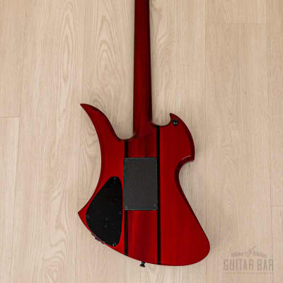 1997 B.C. Rich USA Mockingbird SL Trans Red, Mint w/ Case & | Reverb