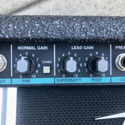 Peavey Rage 158 1990s Teal Stripe | Reverb