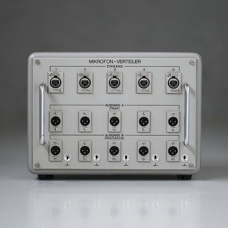 Vintage transformer balanced passive mic splitter 5:5:2 | Reverb UK