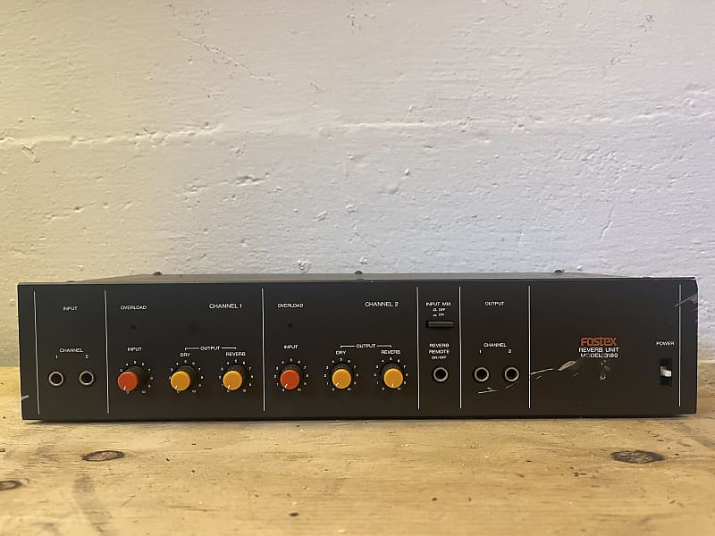 Fostex 3180 Analog Stereo Reverb Unit | Reverb