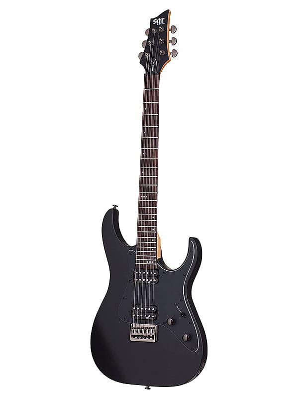 Schecter SGR - SGR Banshee - Midnight Satin Black | Reverb