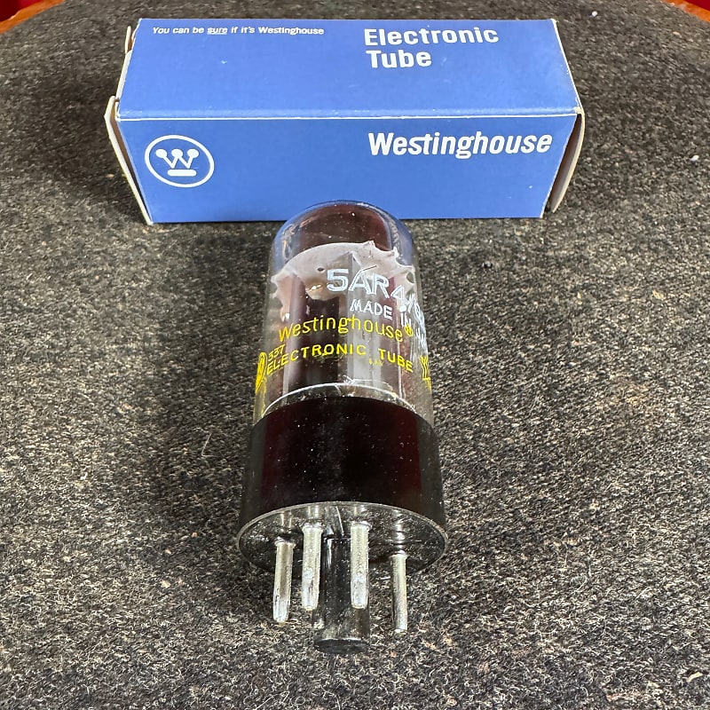 Vintage Westinghouse 5AR4 / GZ34 Rectifier Tube Valve #224 | Reverb