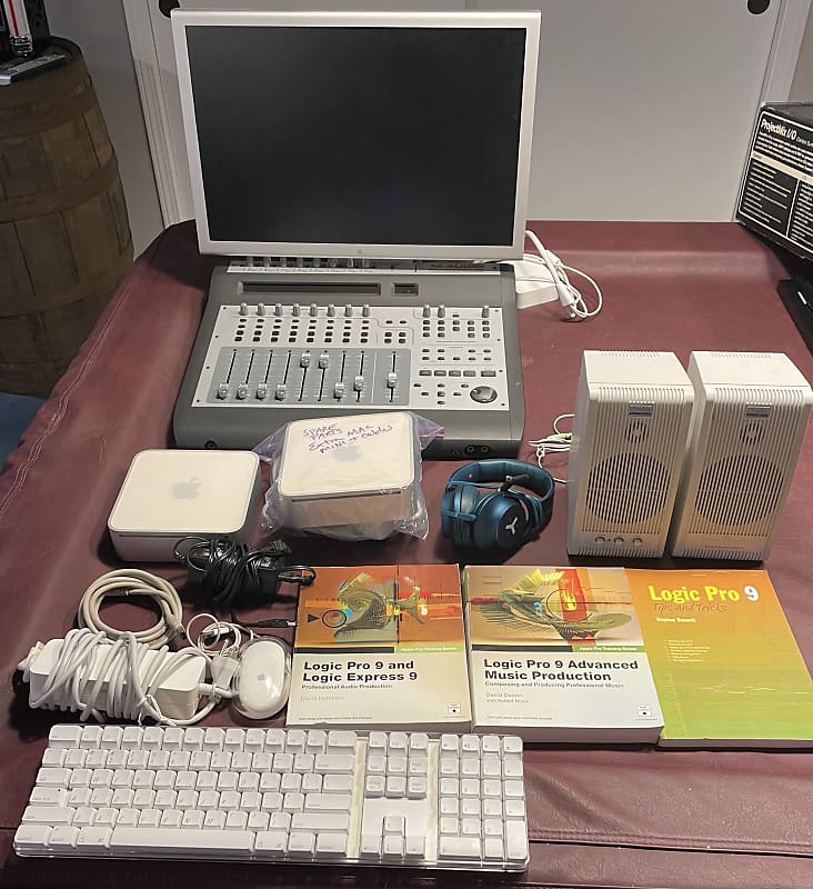 Home recording system: M-Audio project mix + Apple system | Reverb