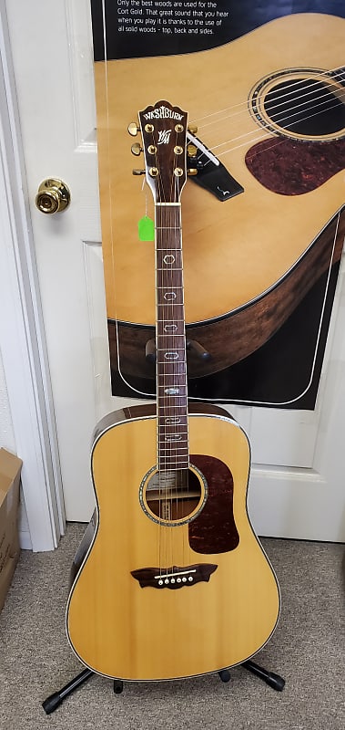 Washburn Millennium Dm2000S Acoustic Spruce Top | Reverb