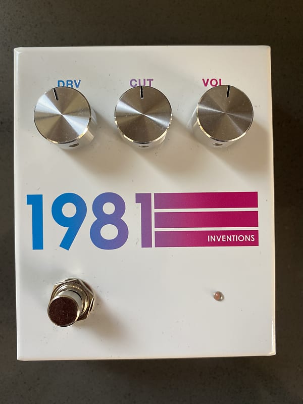 1981 Inventions DRV Overdrive Hyperfade 2019 White | Reverb