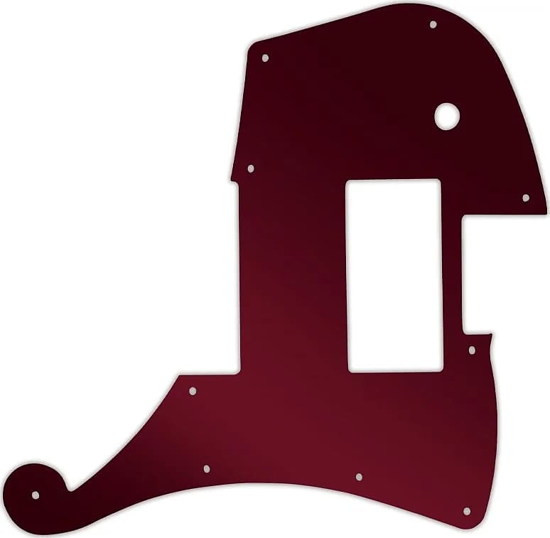 WD Custom Pickguard For Left Hand D'Angelico Deluxe Ludlow | Reverb