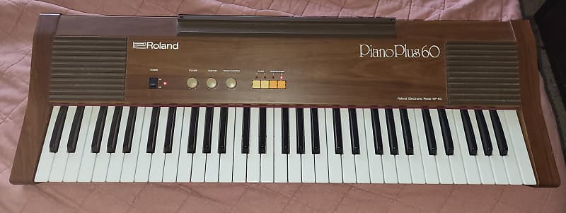 Vintage 1980's Roland HP 60 electric piano synth keyboard | Reverb