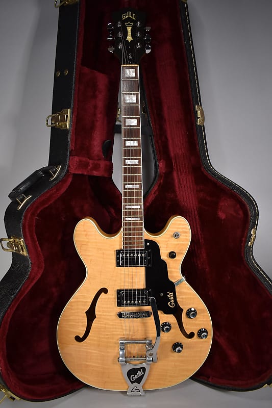 Guild Starfire V SF-5 Natural Finish | Reverb