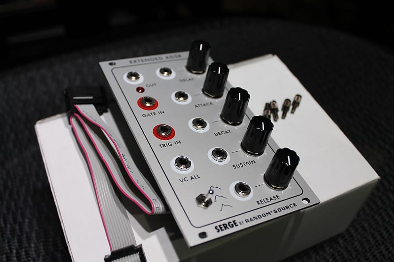 Random Source Serge Extended ADSR 2022 - Silver | Reverb