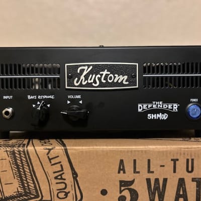 Kustom The Defender 5H Mod Tube Electric Guitar Amp Head | Reverb