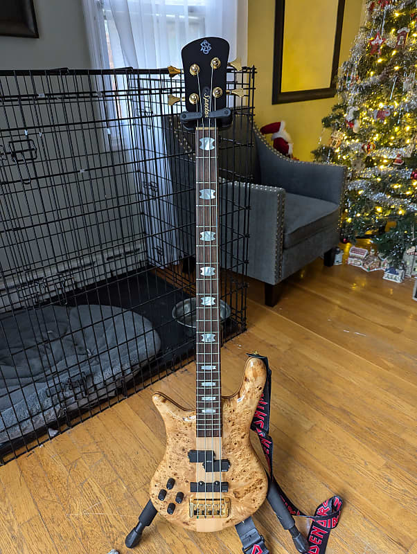 Spector Left handed Euro 4 LX EURO4LXPOPBLH Electric Bass | Reverb