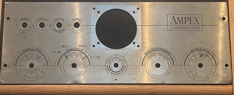 Front panel Ampex 351 -4 - | Reverb