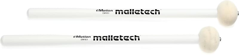 Malletech EM-B3 eMotion Bass Mallets - Medium (2-pack) Bundle | Reverb