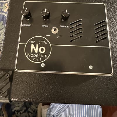 Nobelium Bass Preamp (Noble Preamp clone) 2023 - Black/Silver | Reverb
