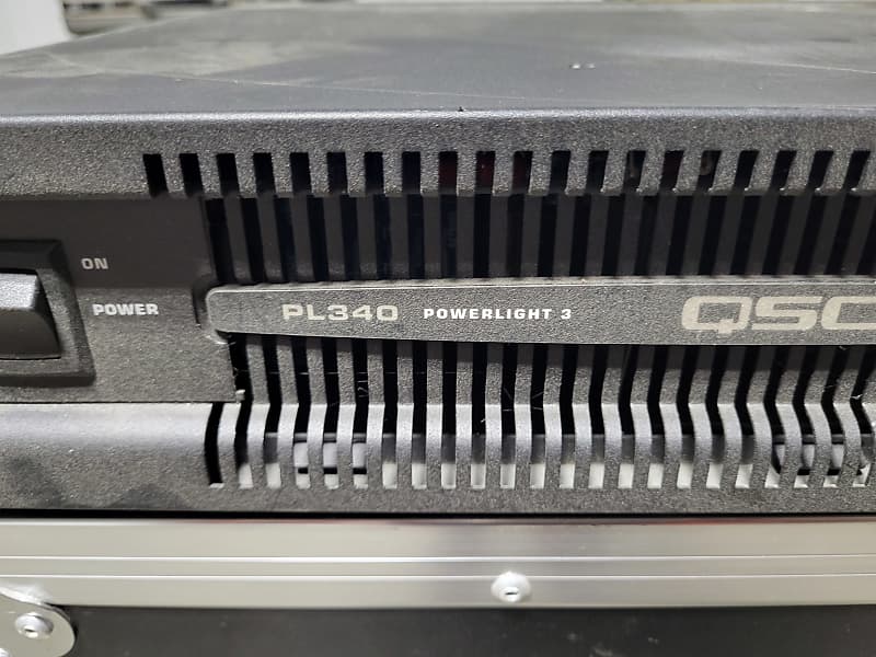 QSC PL340 Powerlight 3 Series Lightweight Rack-Mounted Power | Reverb